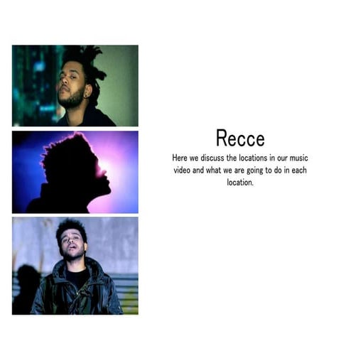 Recce | PPTX | Video Production | Content Production