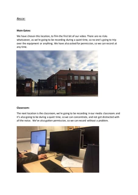 Methods of showcasing work | DOCX