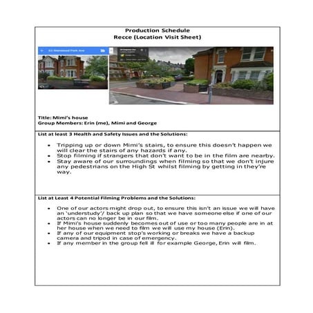 Recce location-visit-sheet-1 | DOCX