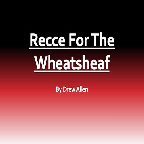 Reece Form For The Wheatsheaf | PPT
