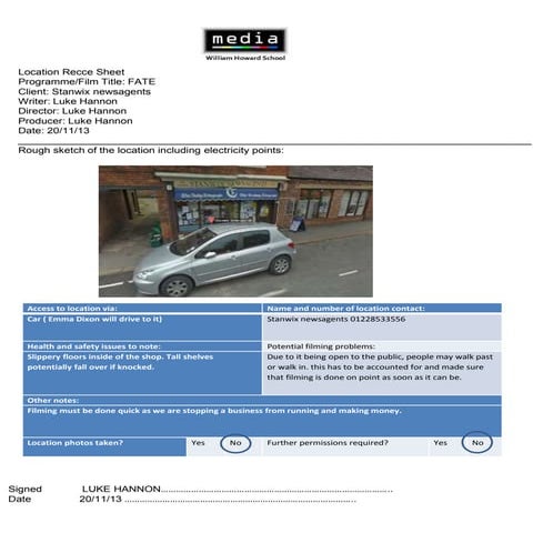 media Recce powerpoint | PPTX | Video Production | Content Production