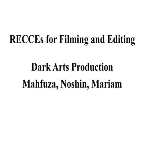 Costumes and props list | DOCX