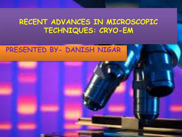 Cryo electron microscopy | PPT