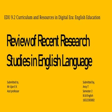 Review Of Recent Research Studies in ELT.pptx