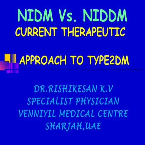 NIDM Vs NIDDM | PPT