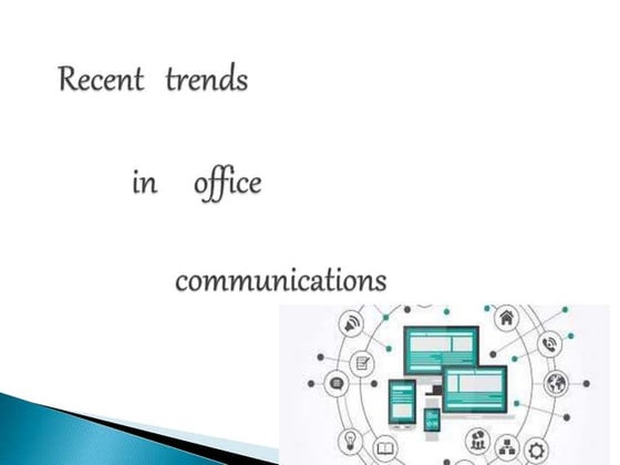 Communication then & now | PPTX