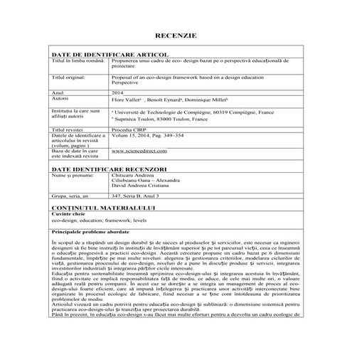 Recenzie (varianta completa) | DOC