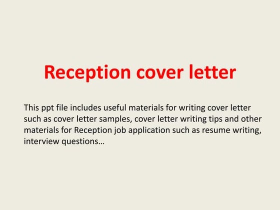 Cover Letter 03 | PDF