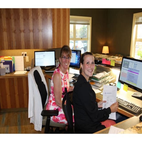 Reception staff at Current Dental Bainbridge Island | PDF