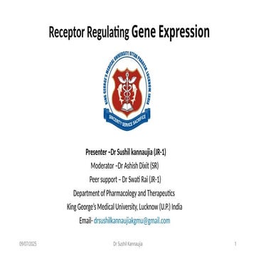 Receptors regulating gene expression_DrSushil.pptx