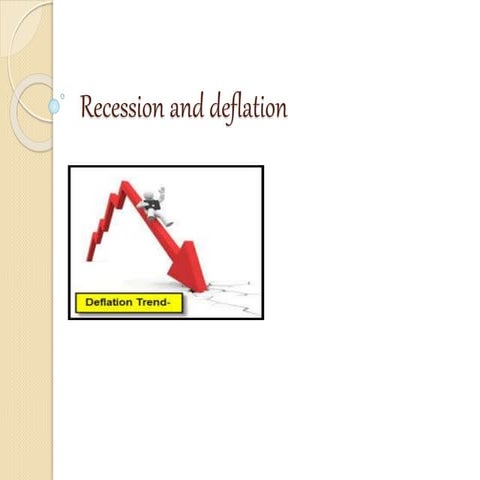 Recession and deflation | PPT