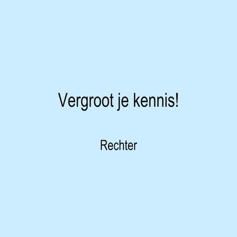 Rechter | PPT