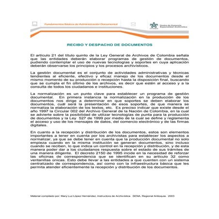 despacho-de-documentos | PDF