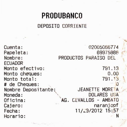 Recibo1 | PDF