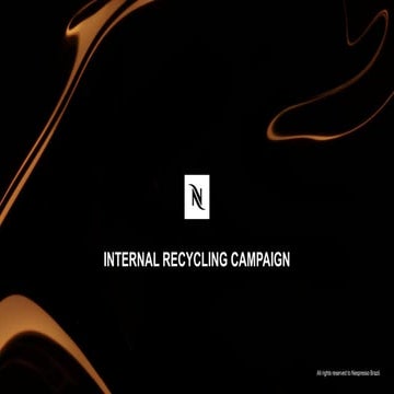 Coffee Capsules - Recycling Campaign for Emploees | PDF