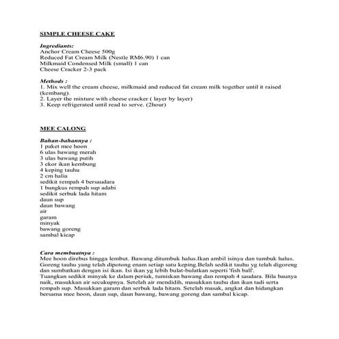 Recipe collection 12 | PDF