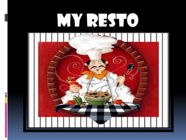 DR Dinner TDH Menu 1 | PPT