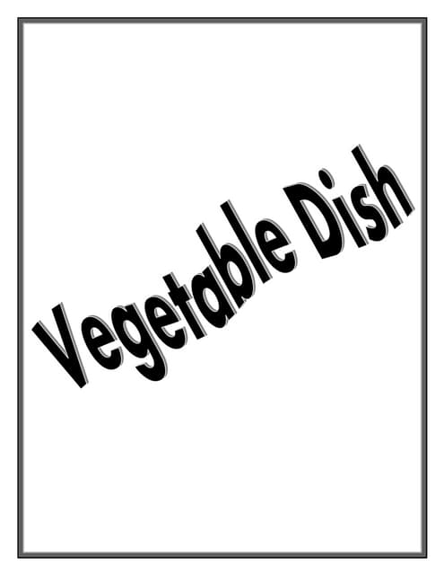 DR Dinner TDH Menu 1 | PPT