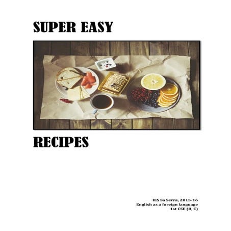 Recipes book | PDF