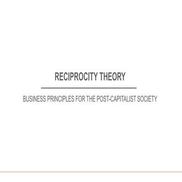 Reciprocity Theory - Social Media Week Independent Austin | PPT