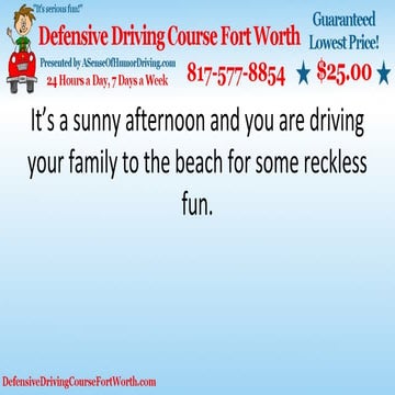 Reckless driving | PPT