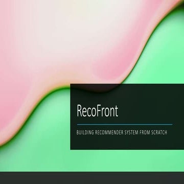 Reco front | PPTX