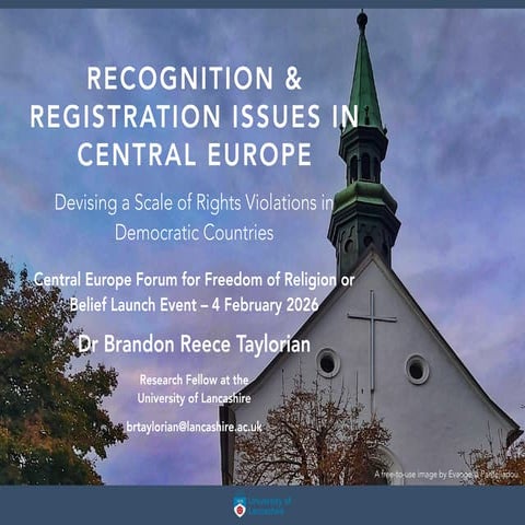 Recognition and Registration Issues in Central Europe: Devising a Scale ...