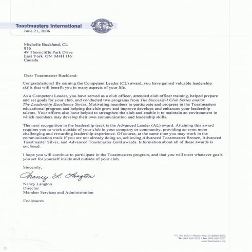 Recognition Letter for Leadership Program Completion | PDF | Education