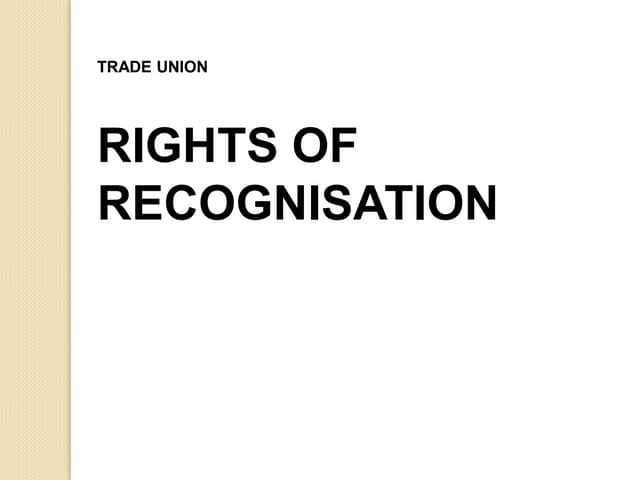 History of trade union | PPTX