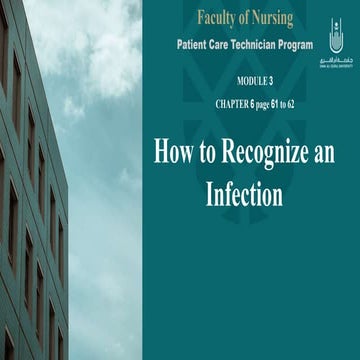 Recognize an Infection.pptx