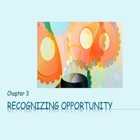 Recognizing Opportunity.ppt