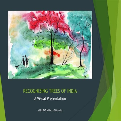 HOW TO RECOGNIZE TREES OF INDIA FOR LANDSCAPE DESIGN.pptx