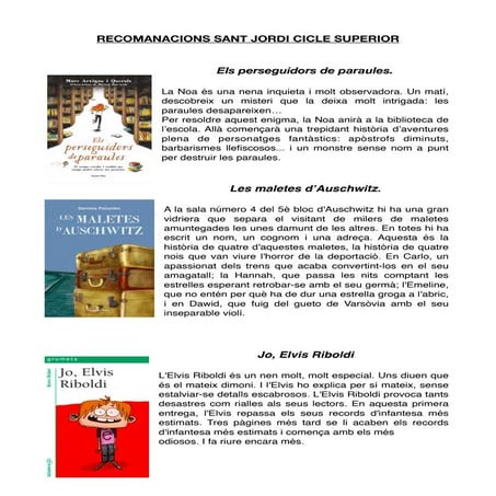 Recomanacions llibres cs | PDF