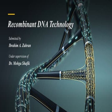 Recombinant DNA Technology.pptx