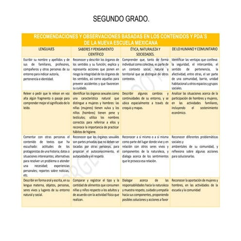 RECOMENDACIONES Y OBSERVACIONES BASADAS EN LOS CONTENIDOS Y PDA 3°.pdf