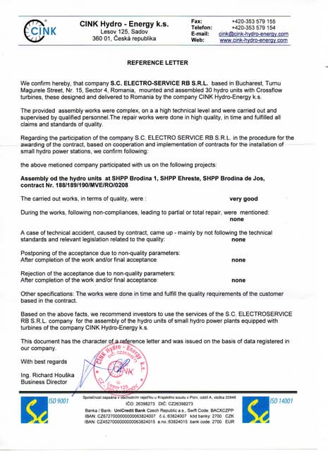 Recommendation Alstom Gissi | PDF