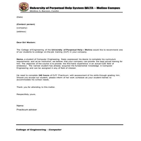 Recommendation letter uphsd | PDF