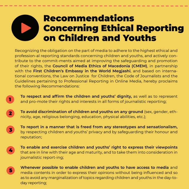 RECOMMENDATIONS FOR ETHICAL REPORTING ON CHILDREN AND YOUTHS.pdf
