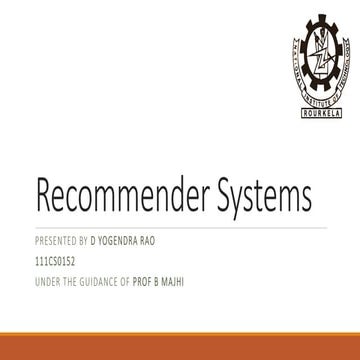 Recommender Systems Using Collaborative Filtering Pptx Web