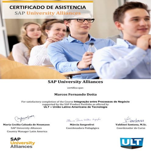 Business Process Integration ("SAP Student Recognition AWARD"). | PDF