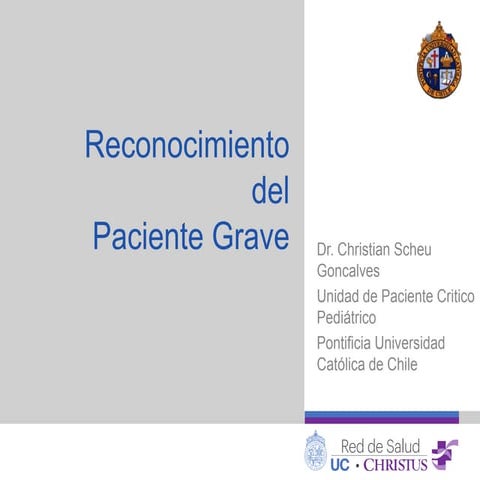 Reconocimiento del Paciente Grave - RCP 1 | PPT
