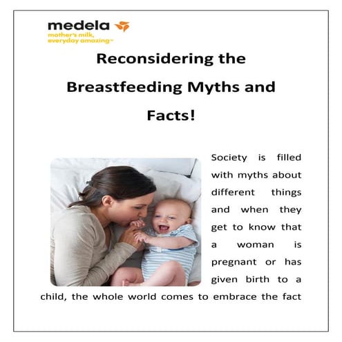 Reconsidering the Breastfeeding Myths and Facts | PDF