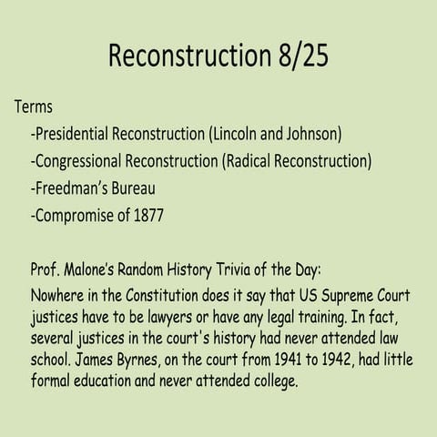 Reconstruction 8 25[1] | PPT