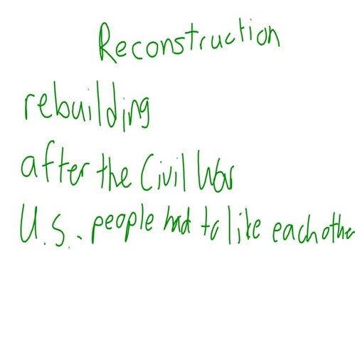 Reconstruction notes | PPT