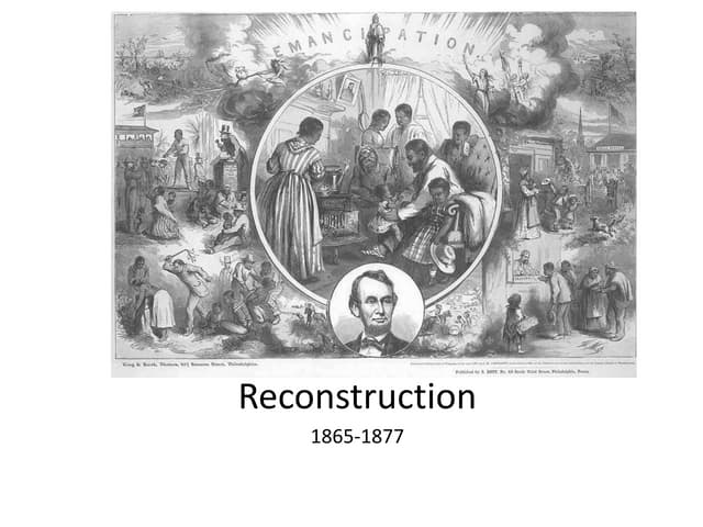 Reconstruction powerpoint
