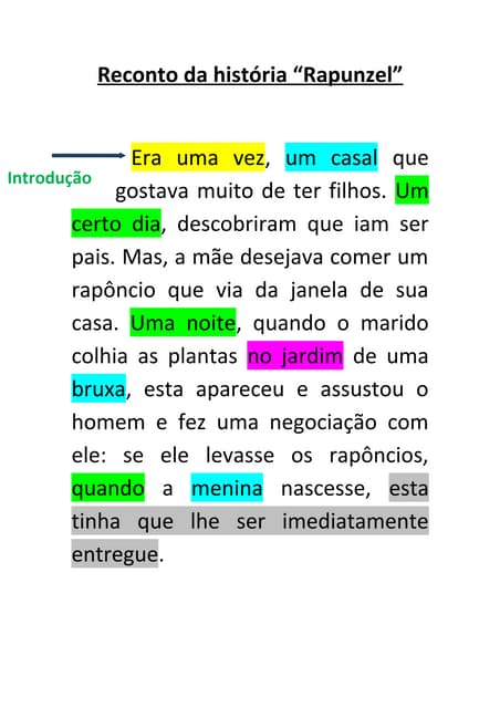 Texto rapunzel | PDF