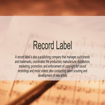 Record label | PPTX