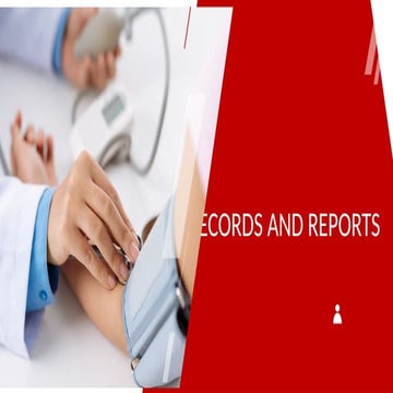 records and report gnm,bsc Nursing students pptx | PPTX