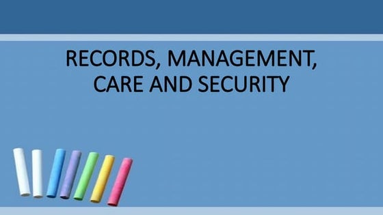 The cumulative record | PPTX