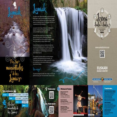 Lamiak. Por los manantiales de las lamias (recorrido mitológico) | PDF